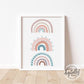 Boho Rainbows Print | 3 in a Row ★ Instant Download