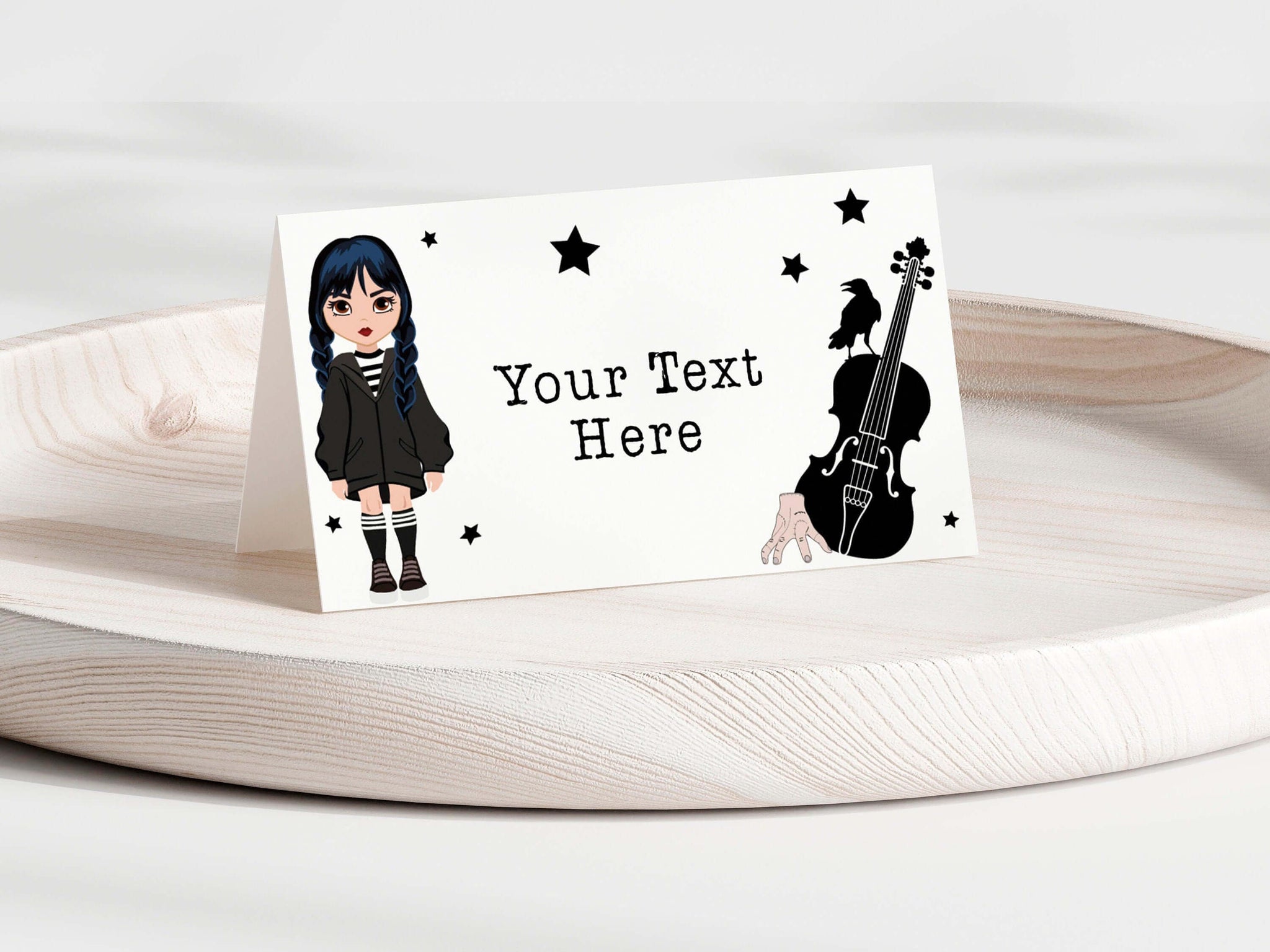 Editable Wednesday Food Labels ★ Instant Download | Editable Text ...