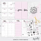 FREEBIE: Pink & Marble Infinite Planner Kit